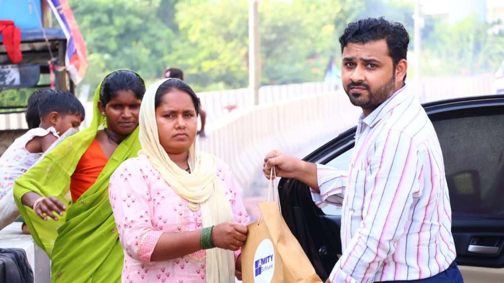 Dry Ration Donation Drive | Amity Software