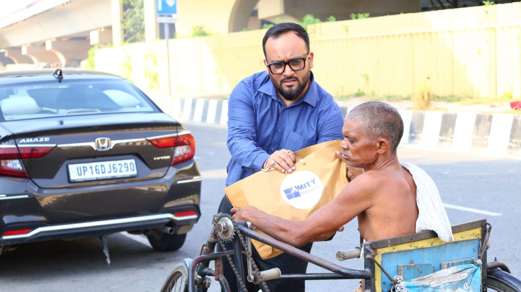 Dry Ration Donation Drive | Amity Software