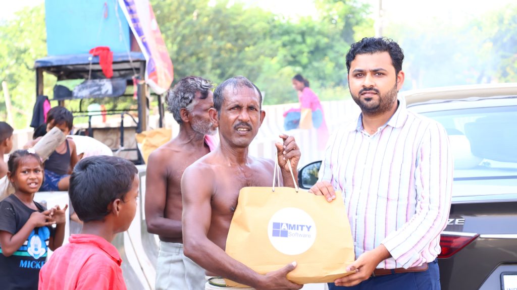 Dry Ration Donation Drive | Amity Software